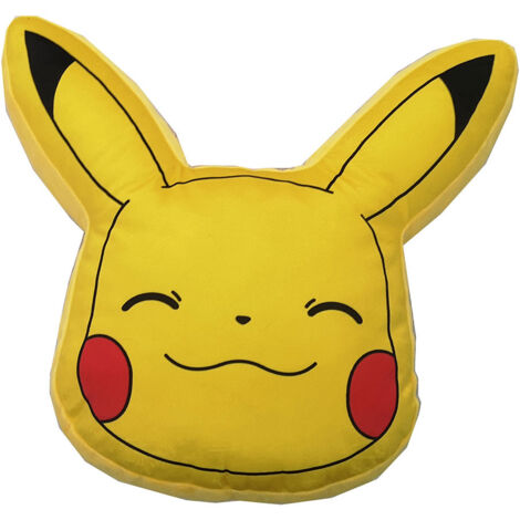 COUSSIN 3D 4cm PIKACHU - Coussin en forme de Pikachu - Dimensions 4cm