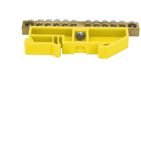 Bornier sur rail DIN - 1 module - Installation sur rail TH35 - Tension ...