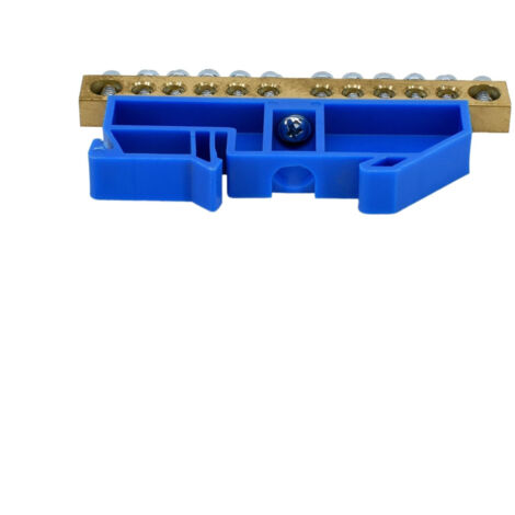 Bornier sur rail DIN - 1 module - Installation sur rail TH35 - Tension ...
