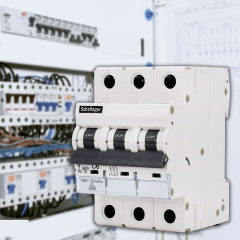 Disjoncteur Modulaire Tripolaire 40A - Protection Électrique 6kA ...