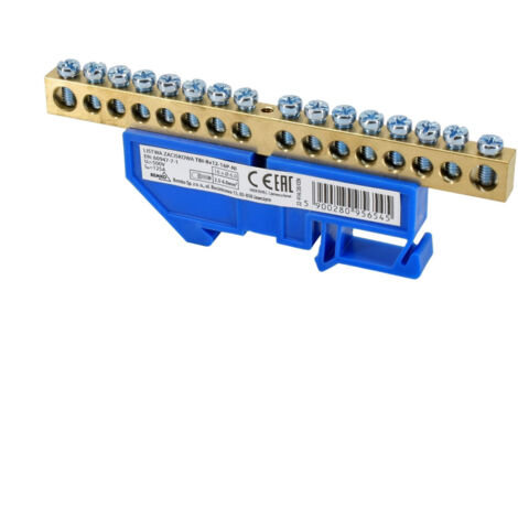 Bornier pour Rail DIN - 1 Module - Installation Rail TH35 - Tension d ...