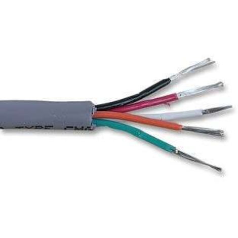 Câble pour ruban LED RBGW (5 fils) Vendu au mètre Lot de 3