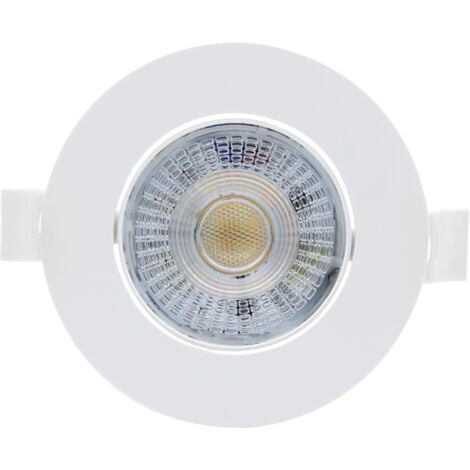 Spot LED encastrable rond - Puissance & CCT sélectionnables - Blanc
