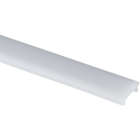 Diffuseur lumière blanc – Profilé aluminium – 2m – Lot 5 pièces – Plastique