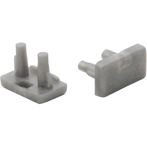 Stopper profilé LED – Fermeture plastique gris – Kit léger – Kanlux