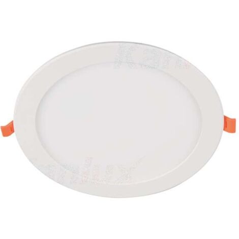 Spot LED Encastrable 18W 1350lm Non-Étanche IP20 ∅220mm Blanc - Blanc ...