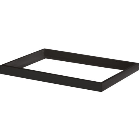 Cadre de fixation saillie – Acier noir – 300x600mm – Kit 2 pièces ...