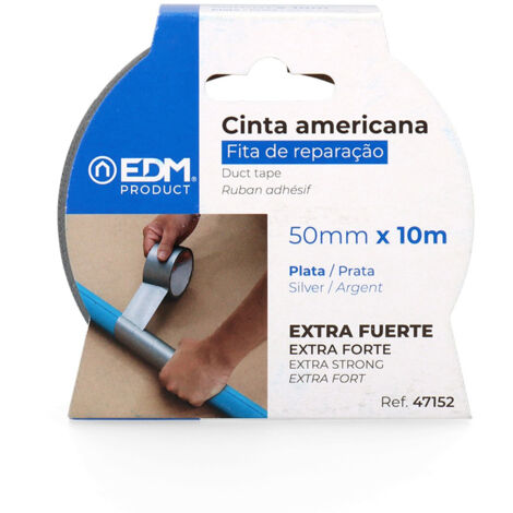 Ruban américain multifonction 10mx50mm gris edm