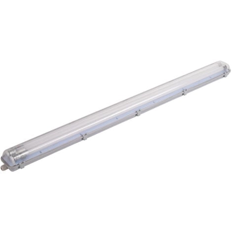 Boitier avec Double Tubes LED T8 2x18W 3200lm (2x36W) 1200mm Étanche ...