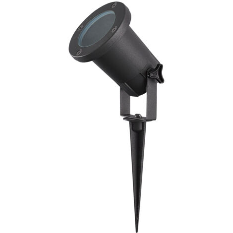 Leclubled – Piquet lumineux LED GU10 étanche IP65 Ø65 noir – Aluminium ...