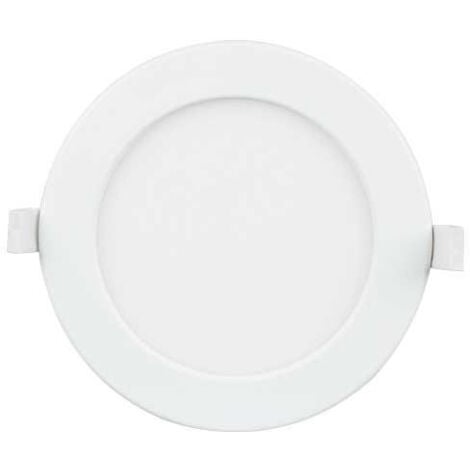 Spot LED Encastrable 18W Étanche IP44 1880lm (145W) Rond ∅220mm Blanc ...