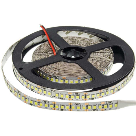 Ruban LED 16,5W/m DC12V 204LED/m longueur 5m - Blanc du Jour 6000K