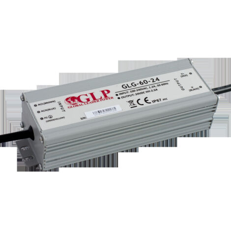 Alimentation LED DC24V 60W étanche IP67 GLP