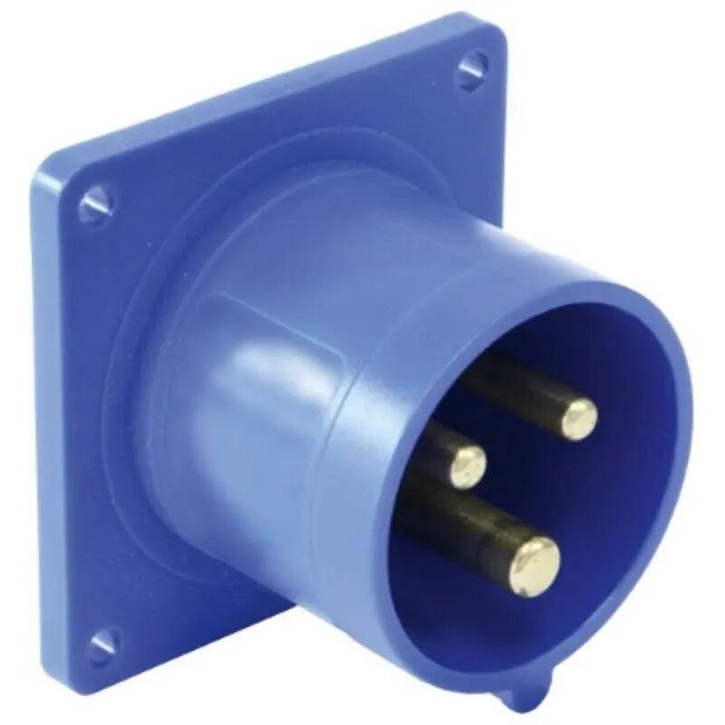 Clavija trascuadro 3P+N+T 230V 16A IP44