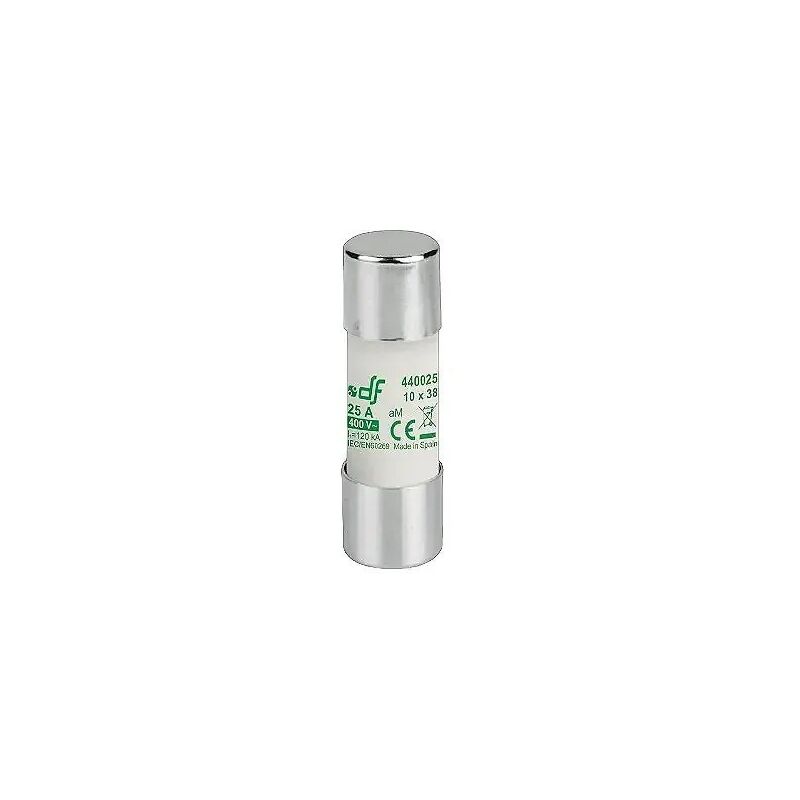 Fusible cilíndrico aM 10X38 1-20A 500V con indicador de referencia ...