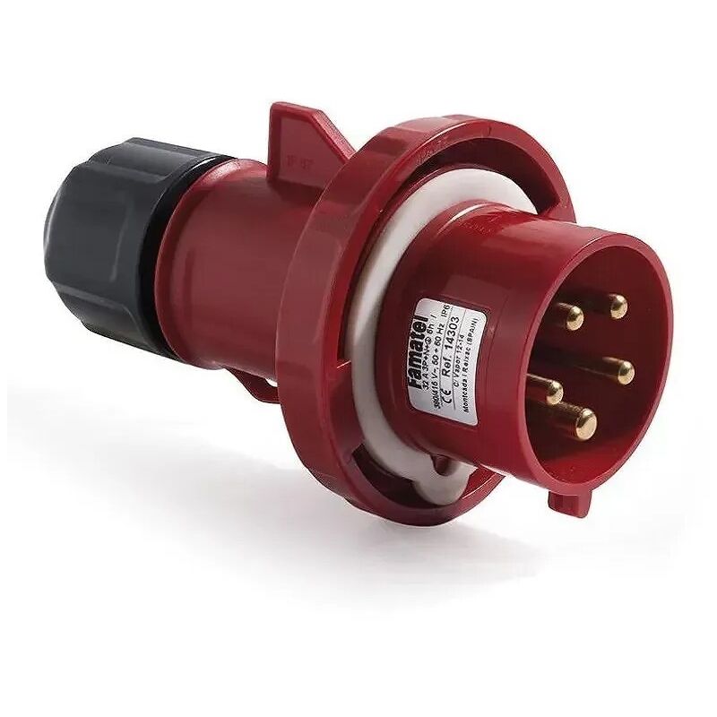 Clavija aérea 3P+N+T 16A 400V IP67