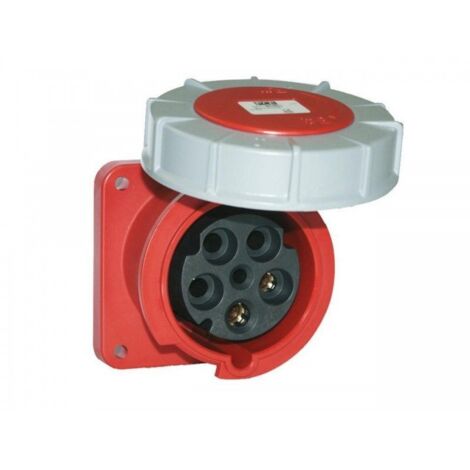 Base inclinada 3P+N+T 400V 32A IP67