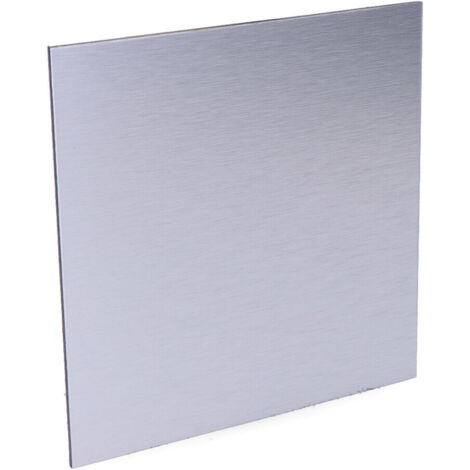 TAPA 175 x 175mm COLOR GRIS ALUMINIO CEPILLADO PARA EXTRACTOR 08413 ...