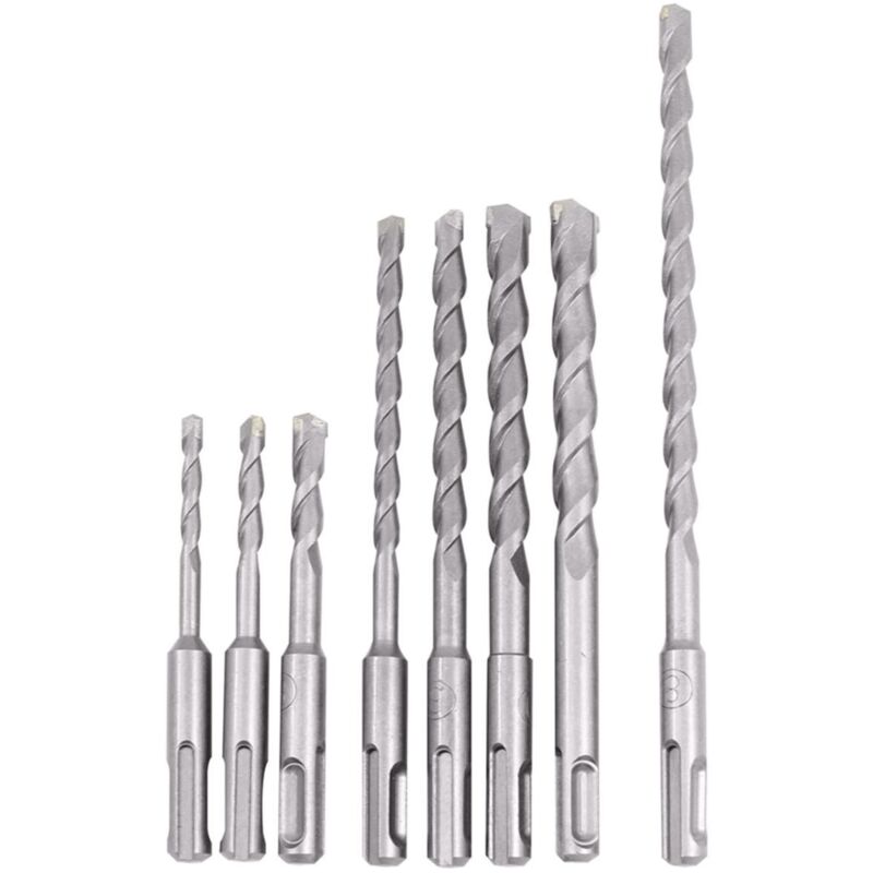 Dekton 8 Piece Sds Plus* Drill Bit Set