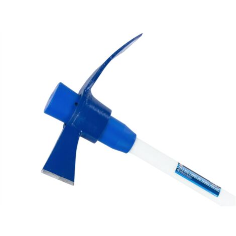 BlueSpot 4.5lb Grubbing Mattock Pick Axe Steel Head Fibreglass Handle 900mm