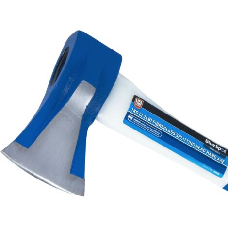 Bluespot Fibreglass Handle Splitting Head Wood Axe Hand Hatchet Log Chopper