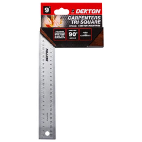 Dekton 9-inch Carpenters Tri Square