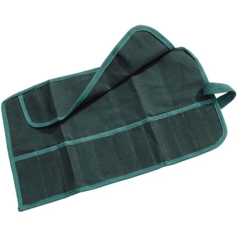 Neilsen 12 Pocket Canvas Tool Roll For Chisel Screwdrivers Storage ...