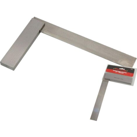 Neilsen Engineers Right Angle Polished Try Steel Machinist Square 8" 200mm