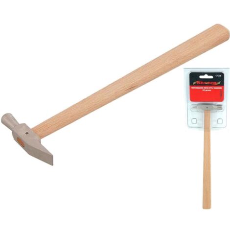 Neilsen 42g Wooden Handle Swiss Style Watchmakers Hammer Small Lightweight