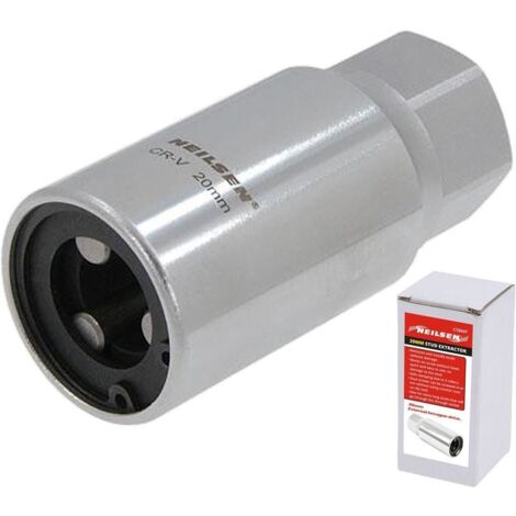 Neilsen 20mm Stud Extractor Remover Socket 3/4' Drive Broken Studs Tool