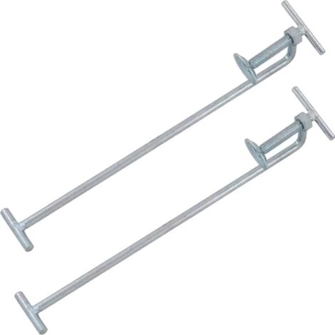 Neilsen 2pc 175mm T Bricklaying Profile Clamp Brick DIY Building Clamps