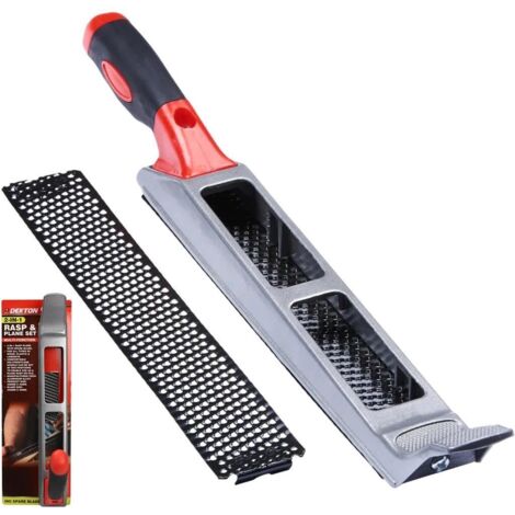 Dekton Hand Rasp Surform Plane 250mm Planer For Wood Plasterboard Files 10"