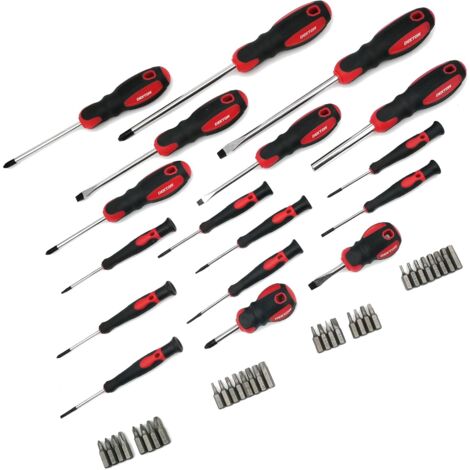 Dekton 50pc Magnetic Precision Torx Pozi Hex Slotted Phillips ...