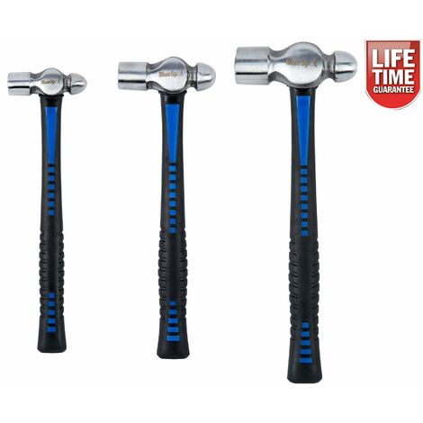 Blue Spot Tools 3 Piece Ball Pein Hammer Set