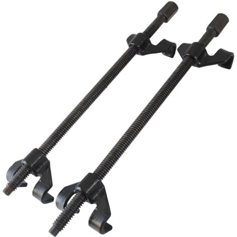 BlueSpot 2pc Coil Spring Compressor Clamps Heavy Duty Suspension Tool 370mm