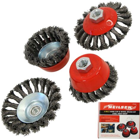 Wire cup wheel for angle grinder store
