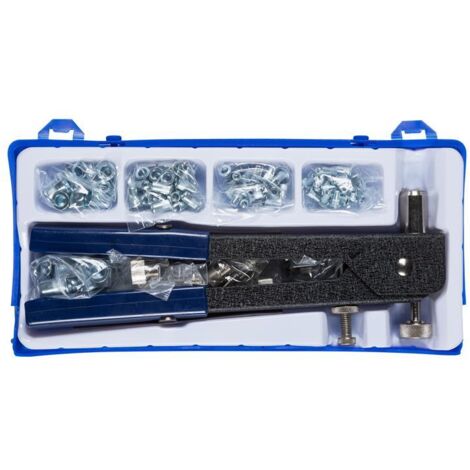 BlueSpot 86pc Threaded Rivet Nut Setting Insert Riveting Gun Rivnut Tool M3 - M8