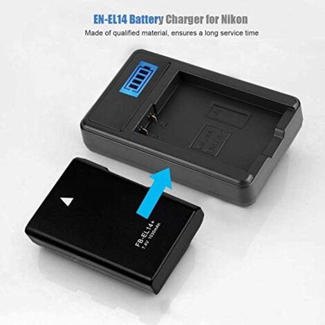 pour Chargeur Nikon d3100 Chargeur de Batterie Chargeur de Batterie EN ...