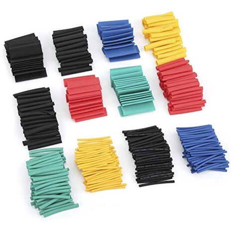 Tube Thermorétractable, 530 Pièces Kit de Tube Thermorétractable ...
