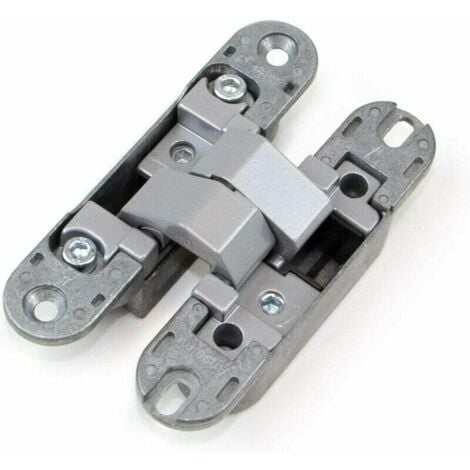 Charnière invisible pour portes, Lot de 2 charnières invisibles pour ...