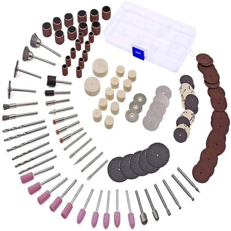 2 Sets 141PC Electric Grinder Parts Set Box 2 Electric Grinder Lift ...