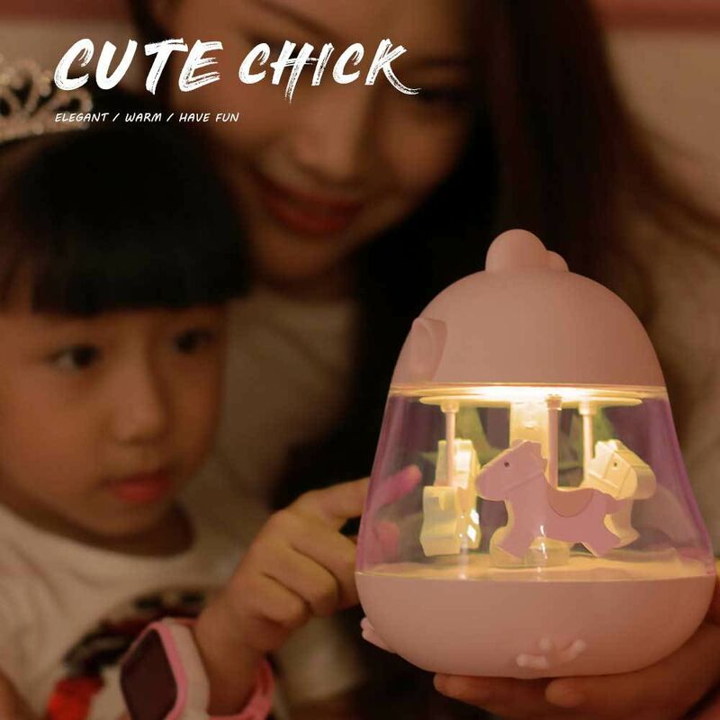 Elegant Baby Girl Night Light