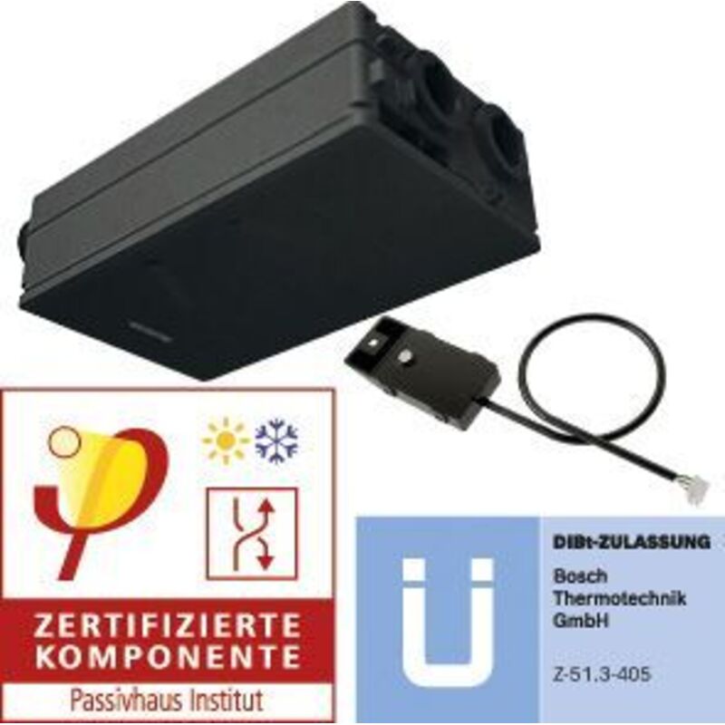 Buderus Logavent HRV156-120 K S OR Kompaktlüftungsgerät mit WRG ...