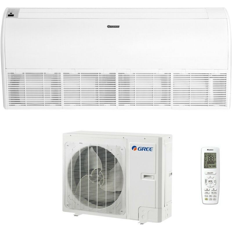 gree air conditioner ceiling/floor 48000 btu gud140zd/a-t r-32 wi-fi ...