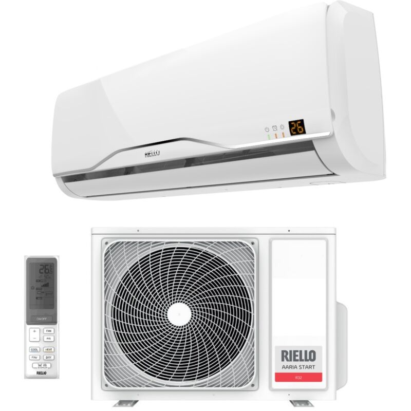climatiseur riello inverter aaria start 24000 btu amw70st r-32 classe ...