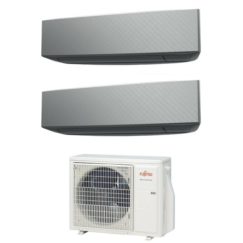fujitsu climatiseur inverter dual split série ke 9+12 avec aoyg18kbta2 ...