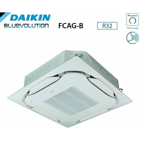 daikin bluevolution cassette climatiseur round flow 12000 btu fcag35b r ...