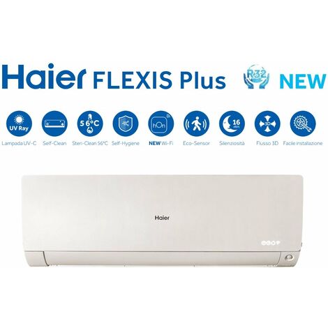 Haier Trial Split rèversible Climatiseur série FLEXIS PLUS WHITE 9+9+9 ...