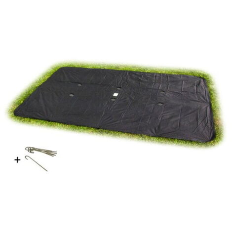 EXIT ground level trampoline rectangular cover 8x12ft