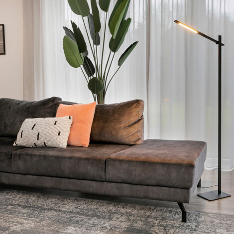 Mexlite - stehlampe - Stekk - schwarz - aluminium kunststoff